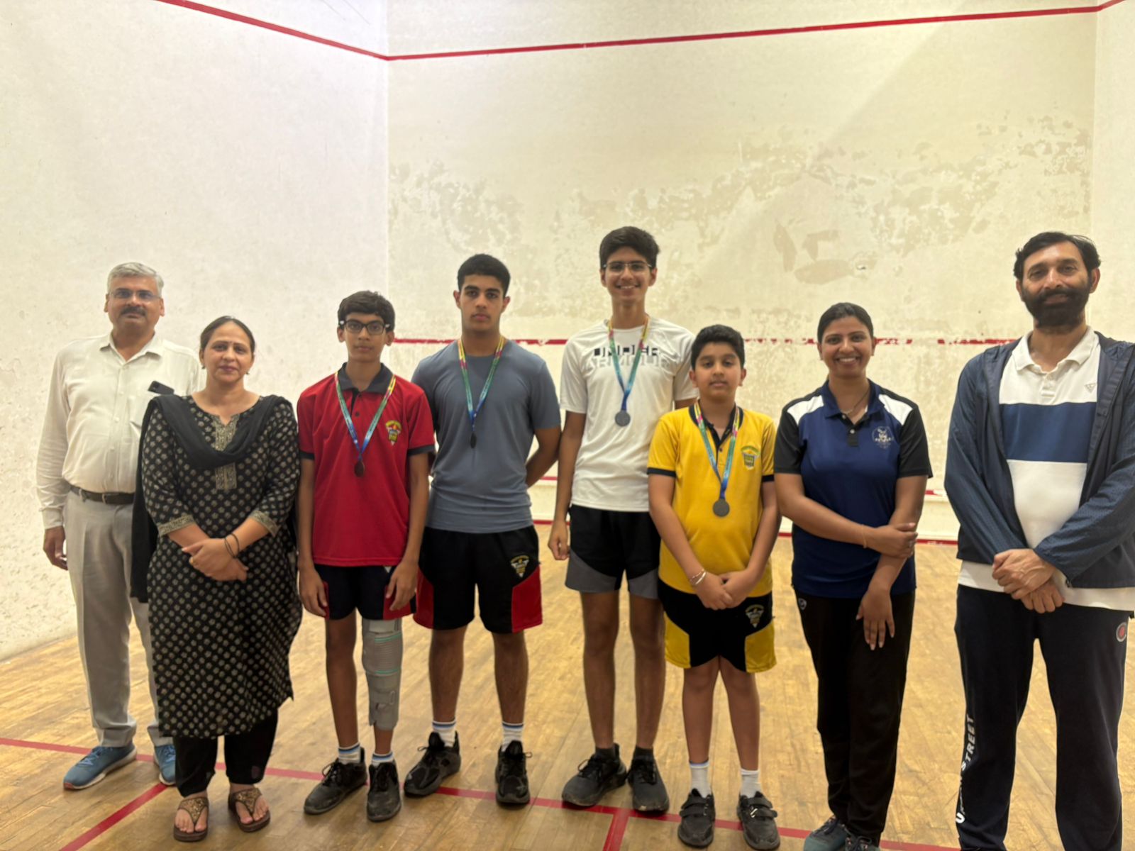 UT INTER SCHOOL TOURNAMENT 2025 - Squash - Vivek High School